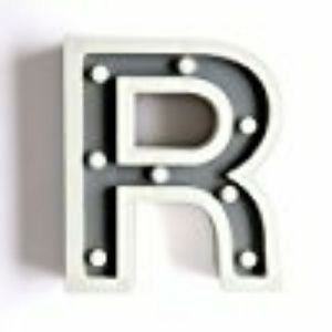 Other | Marquee Light Up Letter R | Poshmark
